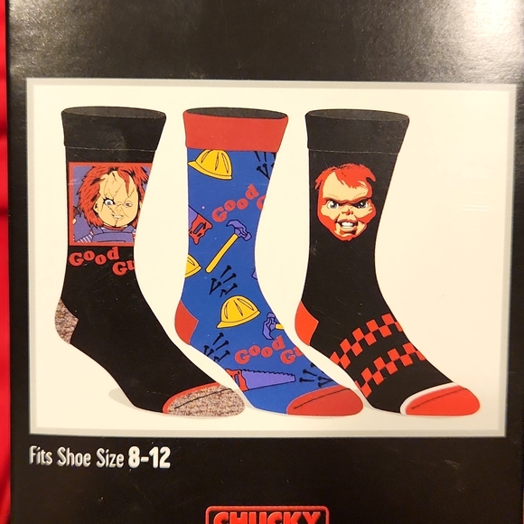 Universal | Underwear & Socks | Chucky 3 Pack Socks | Poshmark